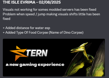 The Isle: Evirma - Suggestions - STERN